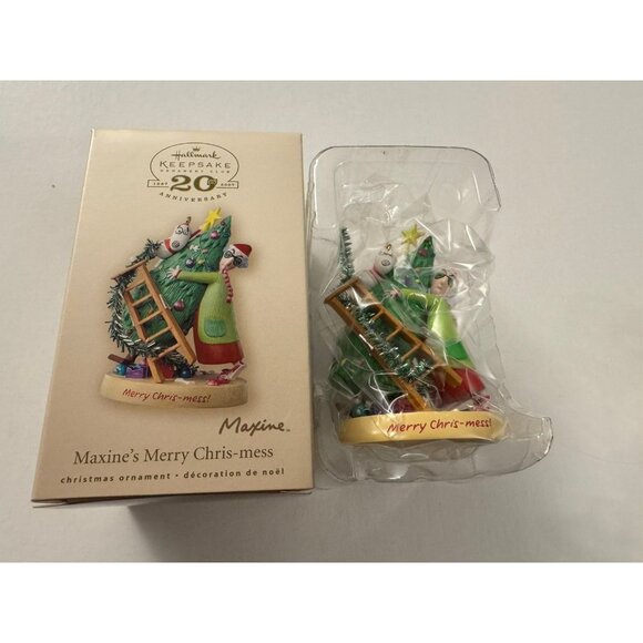 Hallmark | Holiday | Hallmark 207 Ornament Maxines Merry Chrismess ...